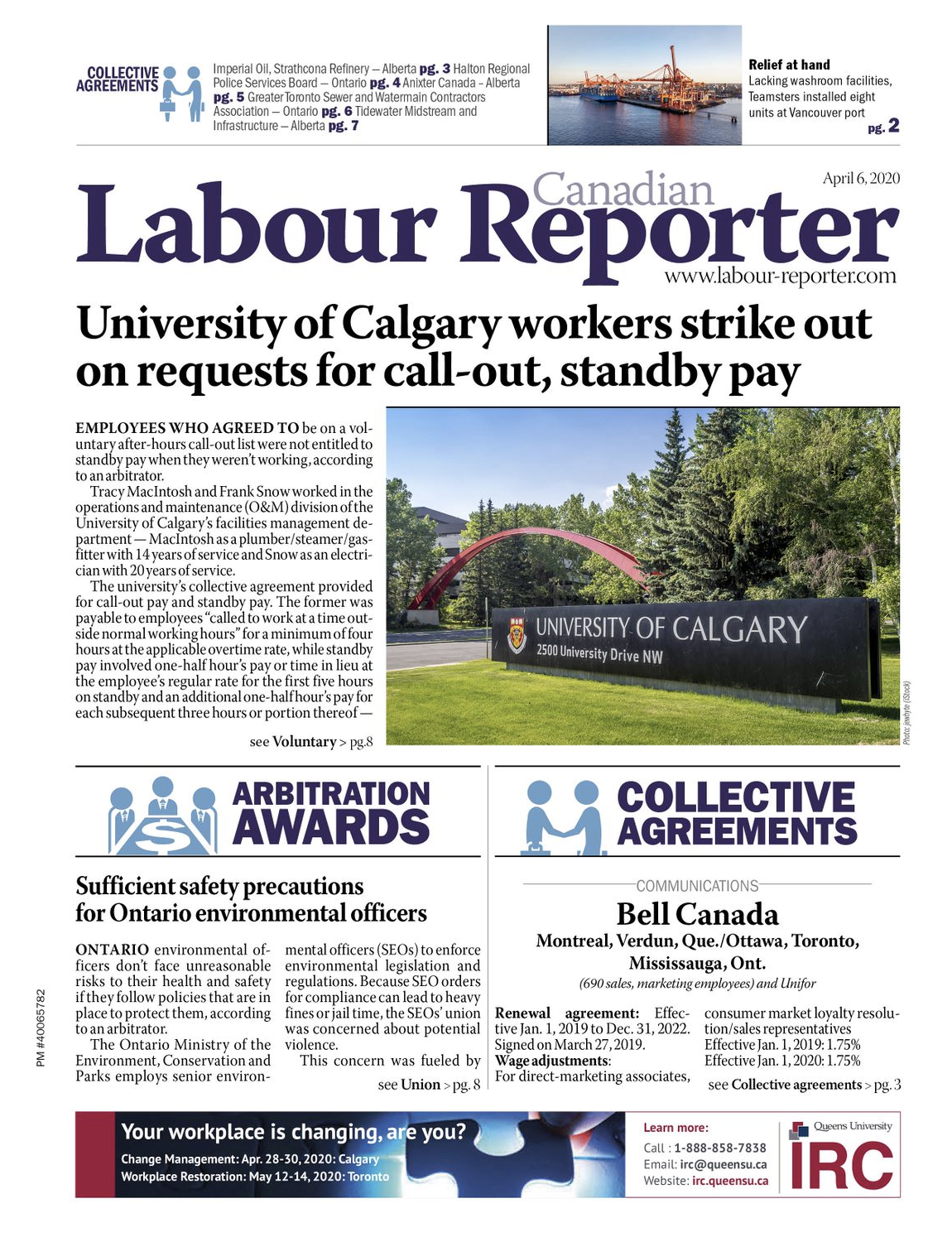 Print & Digital Magazine Subscription | Canadian HR Reporter Print & Digital Magazine Subscription | Canadian HR Reporter