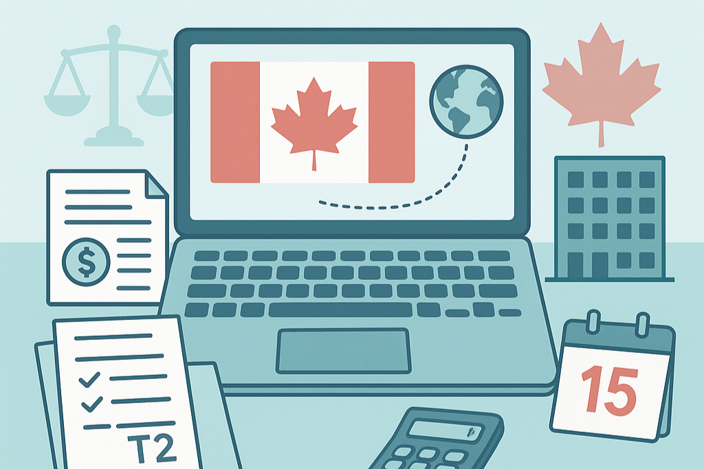 How to report foreign income in Canada as a corporation | Lexpert