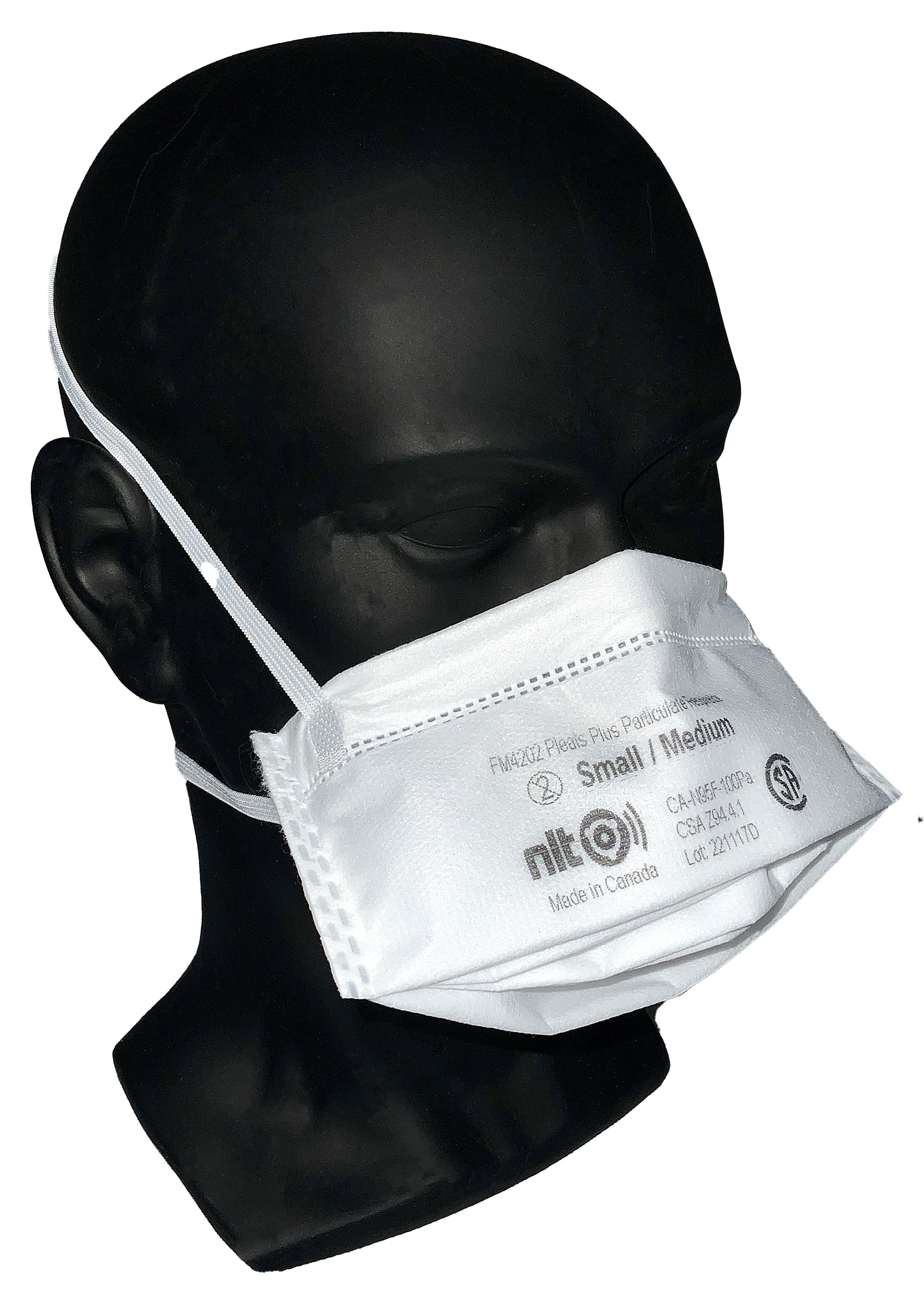 NIOSH approves Canadian-made Pleats Plus® N95 Respirator | Canadian ...