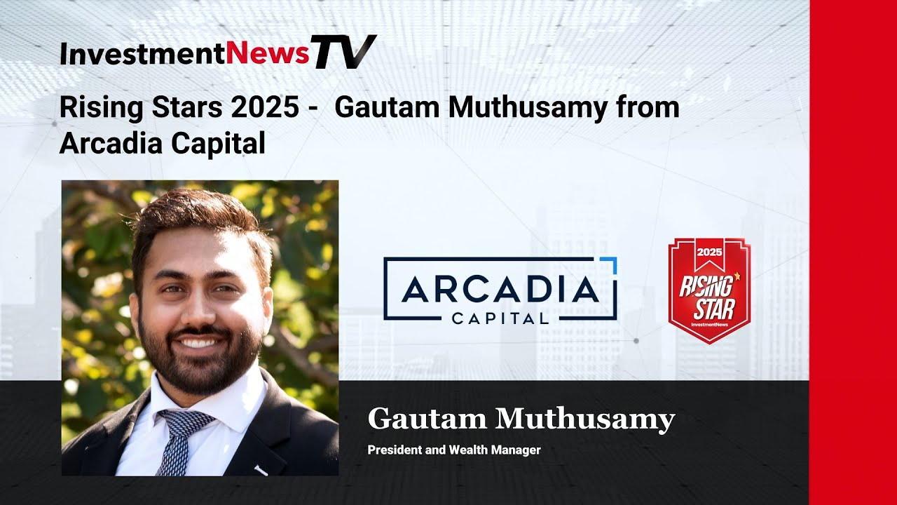 Rising Star Gautam Muthusamy: Leading with Purpose at Arcadia Capital ...