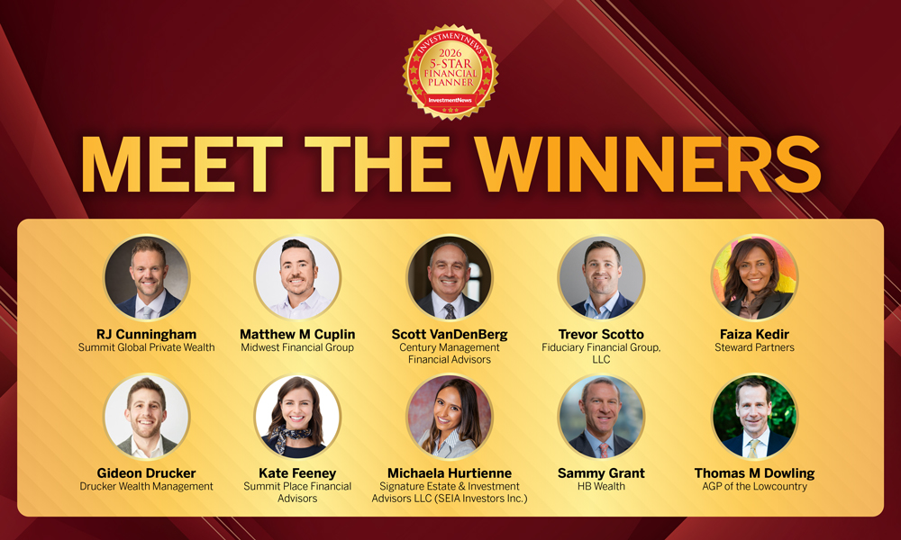 Meet InvestmentNews' 5-Star Financial Planners for 2026: Going beyond ...