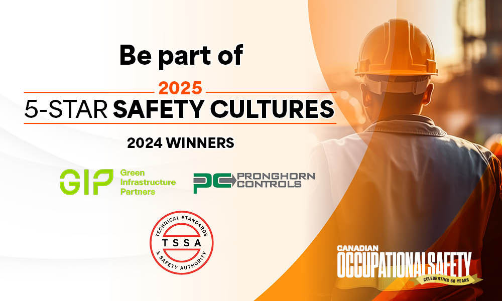 5-Star Safety Cultures: Last few days to join | Canadian Occupational ...
