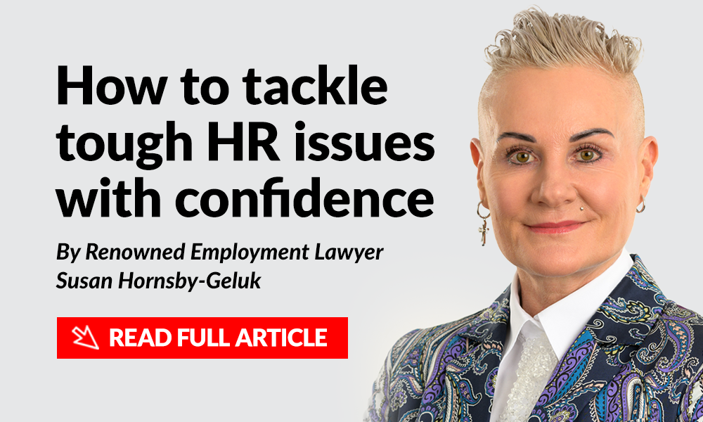 How to tackle tough HR issues with confidence | NZ Lawyer