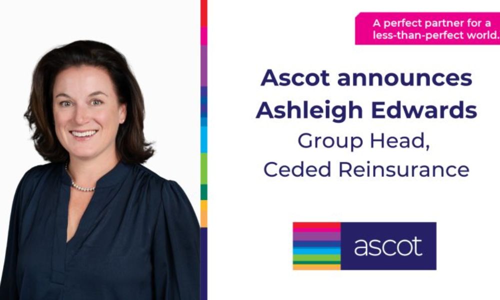 Ascot names Ashleigh Edwards group head of ceded reinsurance ...